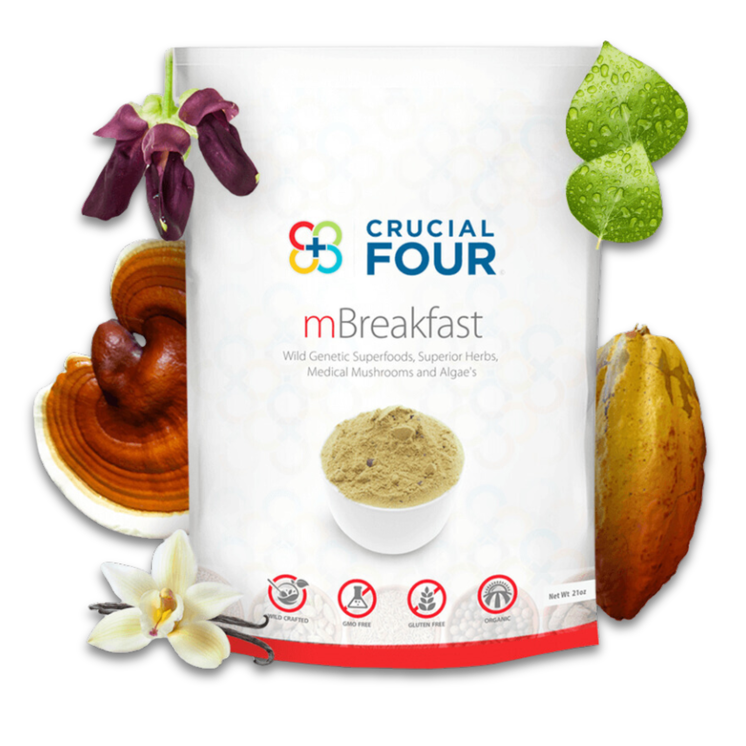 mBreakfast | Wild Harvested Organic Elixir Powder – Crucial FOUR | Feel ...